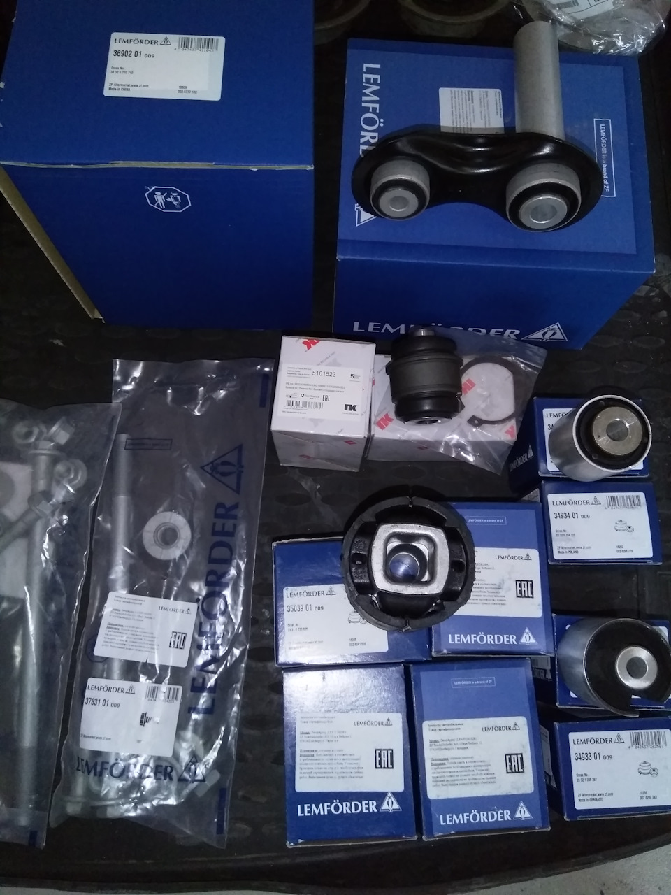 3783101 Ремкомплект, подвеска колеса LEMFORDER | Запчасти на DRIVE2