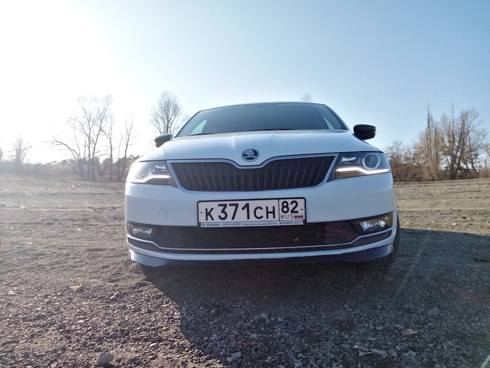 5JA807795CF9R Спойлер бампера VAG | Запчасти на DRIVE2