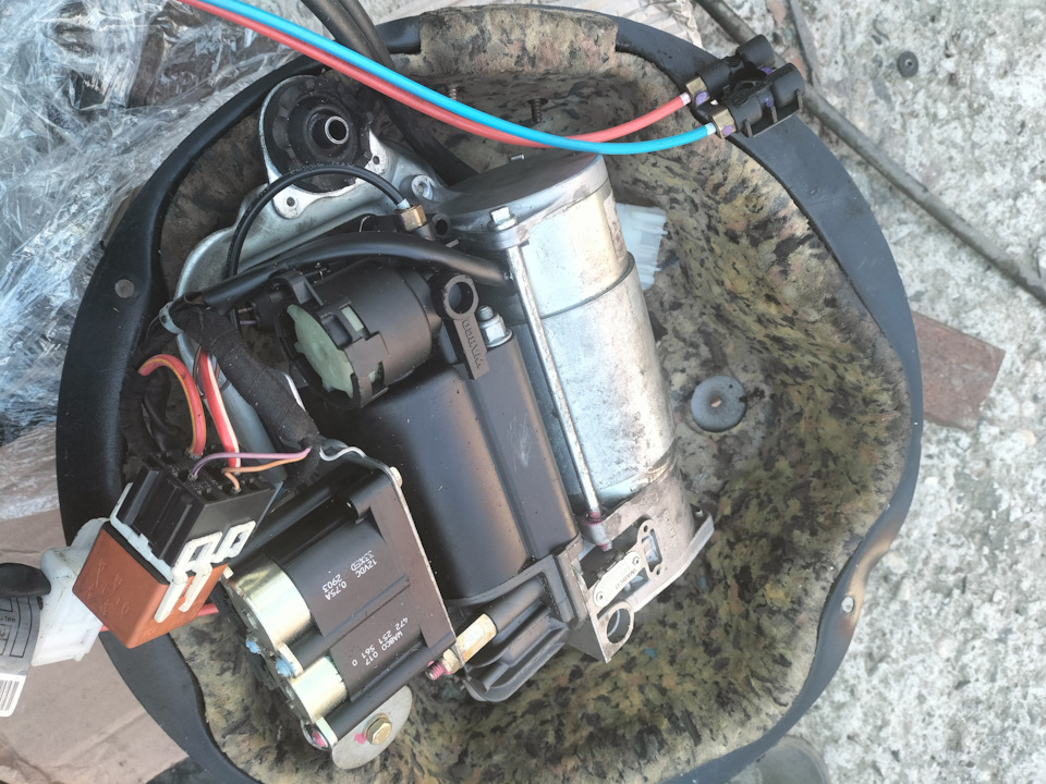 Компрессор пневмосистемы — ГАЗ Газель, 2,5 л, 2008 года | аксессуары ...