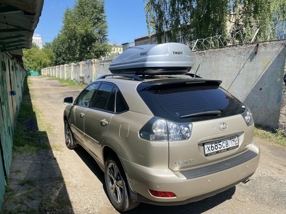 Thule — Lexus RX (2G), 3 л, 2004 года | стайлинг | DRIVE2
