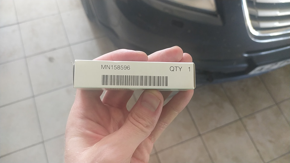 MN158596 Свеча зажигания 3656 Mitsubishi | Запчасти на DRIVE2