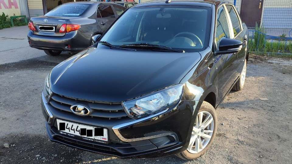 Lada Гранта (2G) FL 1.6 бензиновый 2023 | 444 на DRIVE2