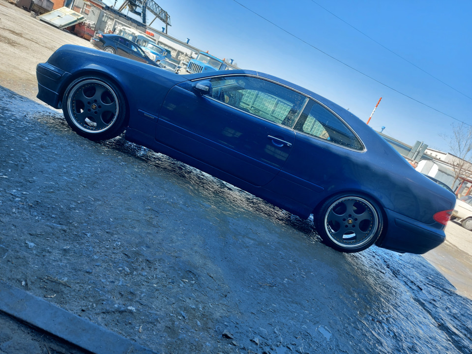 Восстановление Work VS-SD r18. Ч.2 — Заключительная — Mercedes-Benz CLK (W208), 3,2 л, 1999 года ...