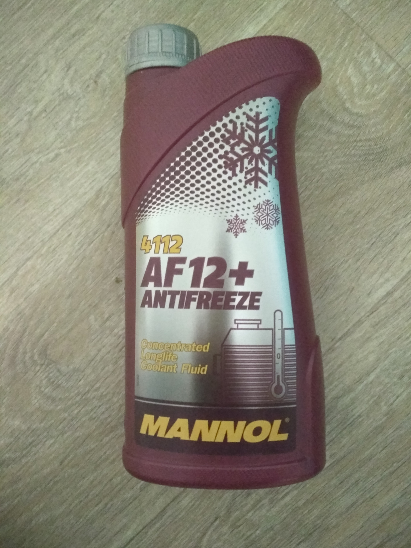 Антифриз MANNOL Longlife Antifreeze AF12+ красный концентрат — Ford ...
