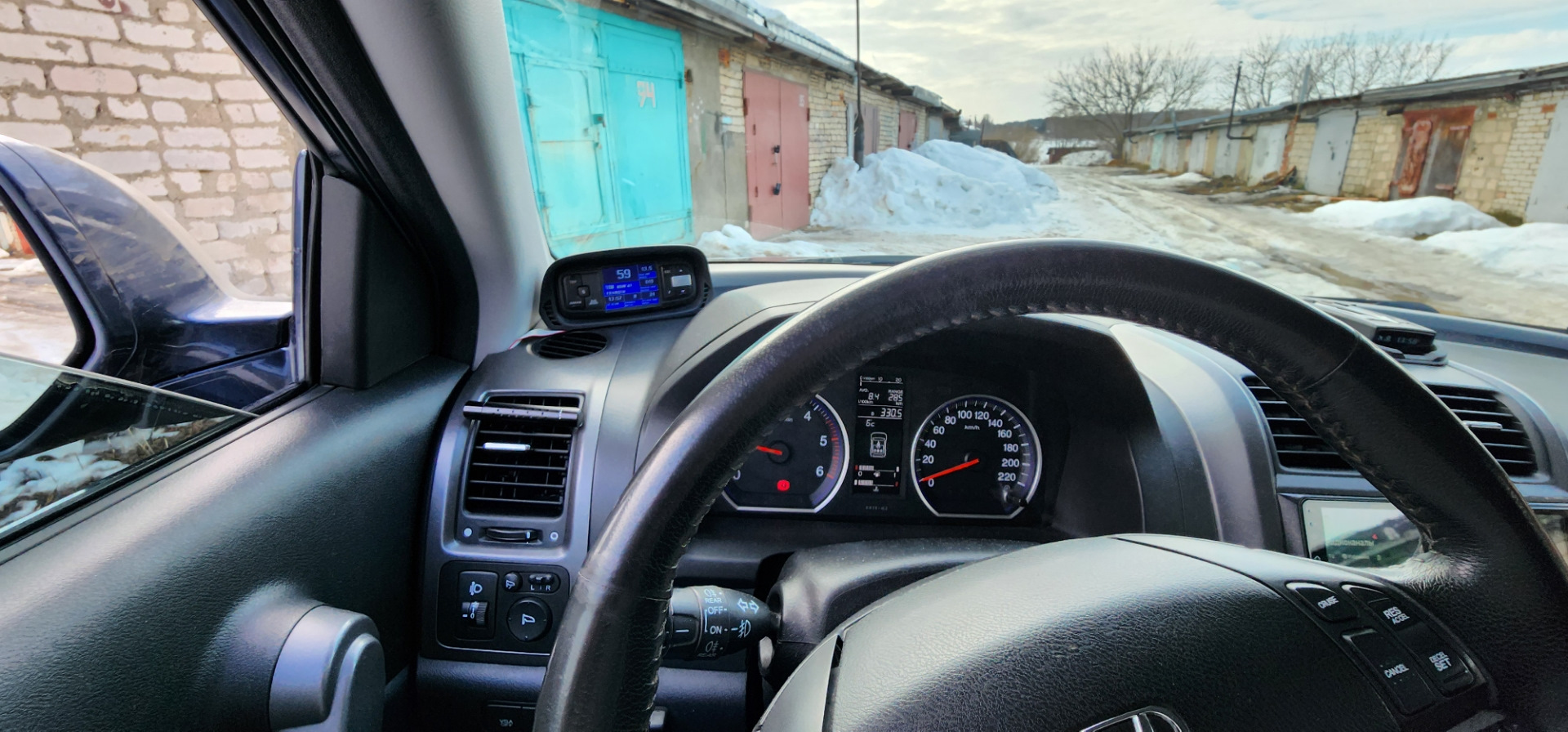 Установка multitronics vc735 +диодные повторили в зеркала — Honda CR-V (RE), 2,2 л, 2008 года ...