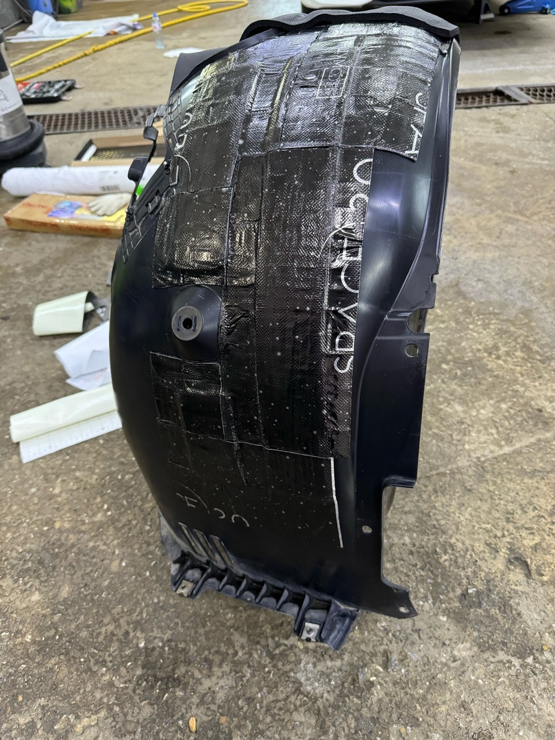 Шумоизоляция подкрылков — KIA K5 (3G), 2,5 л, 2021 года | своими руками ...