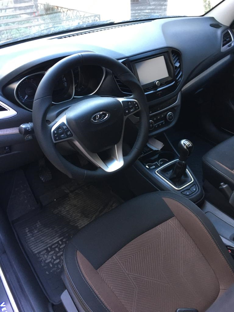 Анатомический руль на лада веста. — Lada Vesta (1G), 1,6 л, 2016 года ...