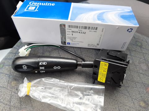 96314332 Переключатель поворотов GM | Запчасти на DRIVE2