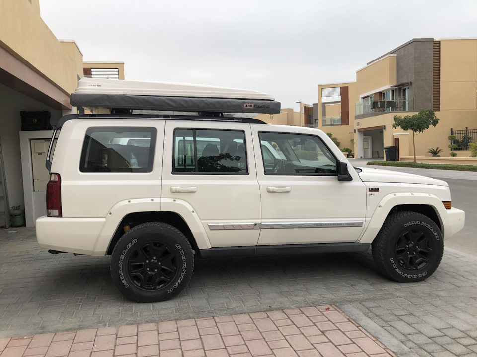 ARB маркиза, прямо на палатку! — Jeep Commander (XK), 5,7 л, 2007 года ...