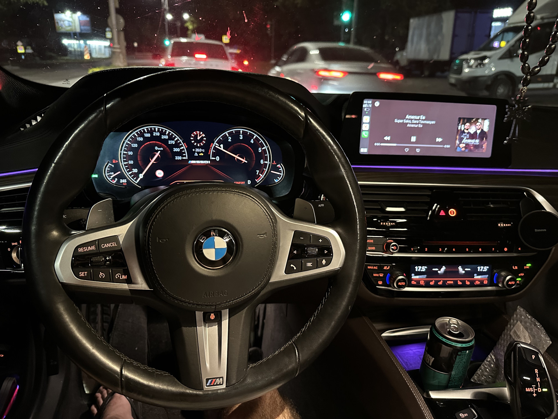 Руль от рест на дорест bmw g30 — BMW 5 series (G30), 2 л, 2018 года | стайлинг | DRIVE2