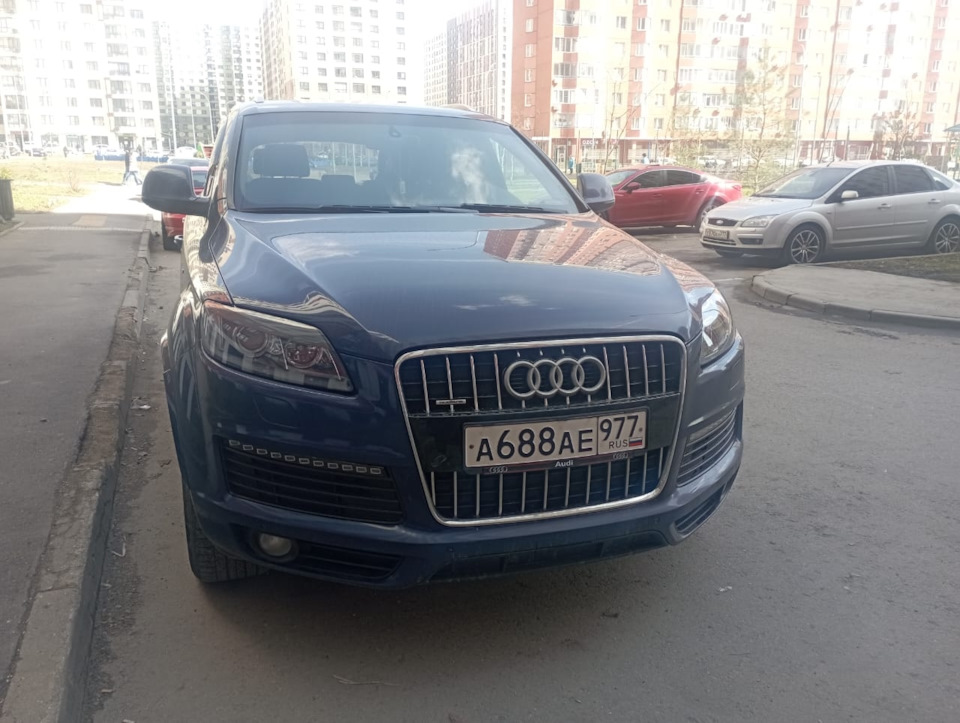 Фары на месте — Audi Q7 (1G), 3,6 л, 2009 года | своими руками | DRIVE2