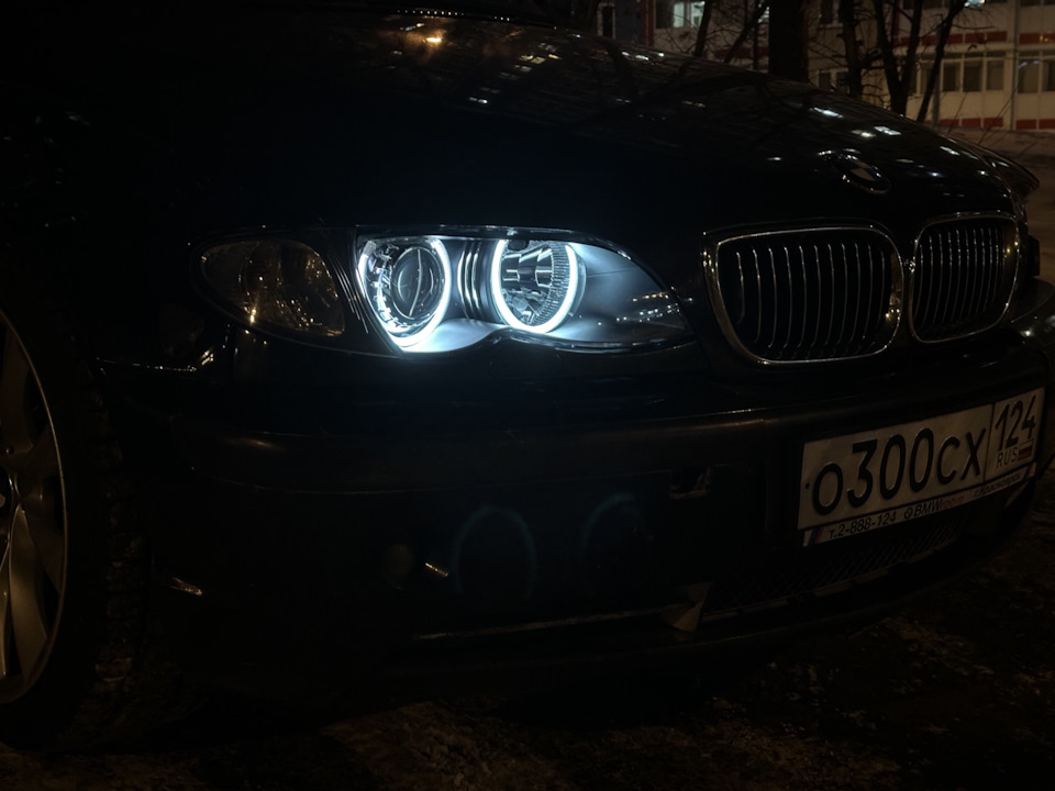 Новые фары — BMW 3 series Touring (E46), 2,5 л, 2003 года | просто так ...
