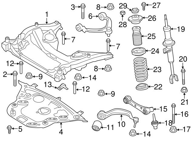 31126777733 Тяга с гидравлической опорой Л BMW | Запчасти на DRIVE2