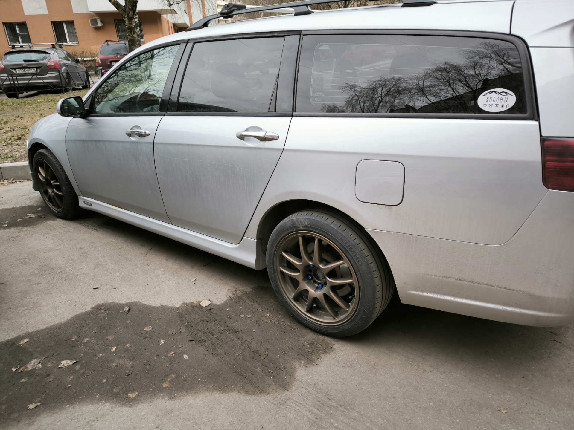 Work cr-kai 17/8/35 — Honda Accord Wagon (7G), 2,4 л, 2003 года | колёсные диски | DRIVE2