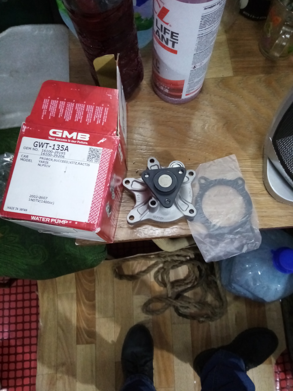 1610029206 Водяной насос TOYOTA LEXUS | Запчасти на DRIVE2