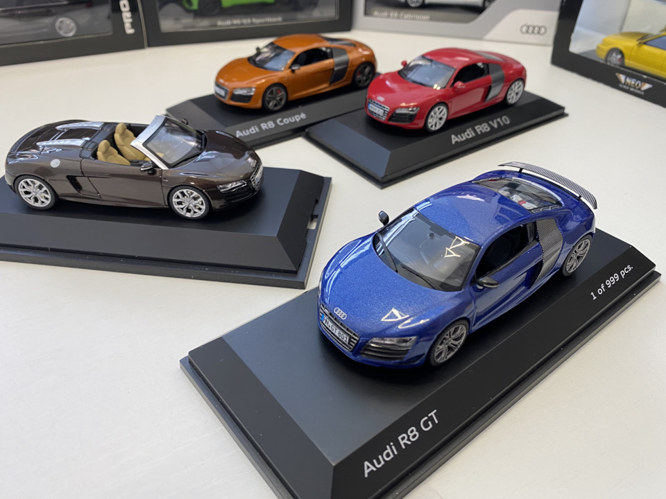 Немного Audi R8, 1:43 :) — DRIVE2