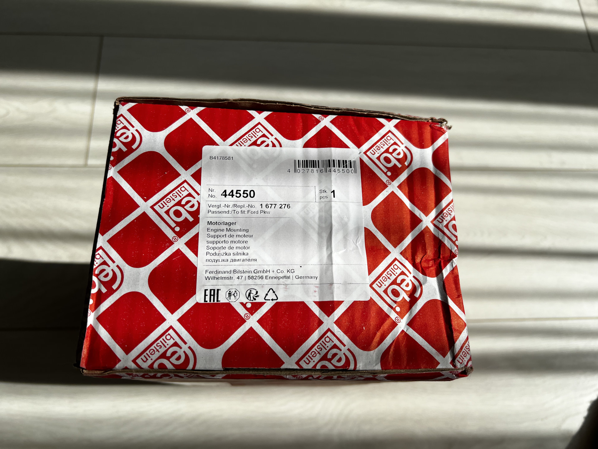 34. Правая опора двигателя Febi; — Ford Focus Hatchback III, 1,6 л ...