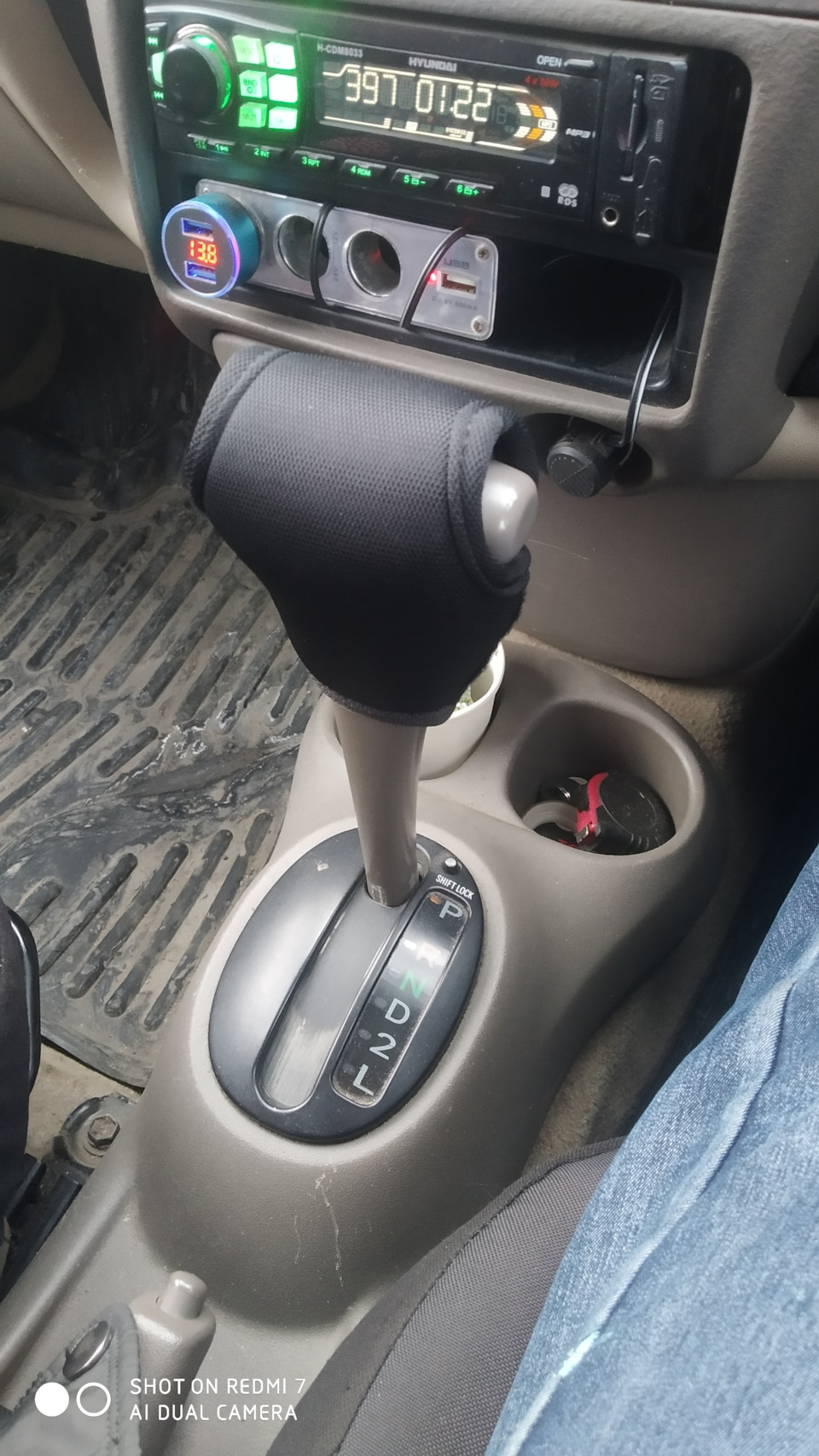 Чехол на ручку акпп! — Toyota Platz, 1 л, 2004 года | аксессуары | DRIVE2