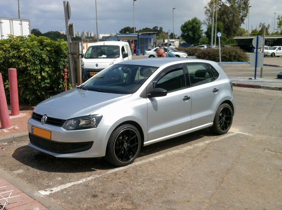 купил диски :) — Volkswagen Polo Hatchback Mk5, 1,4 л, 2010 года ...