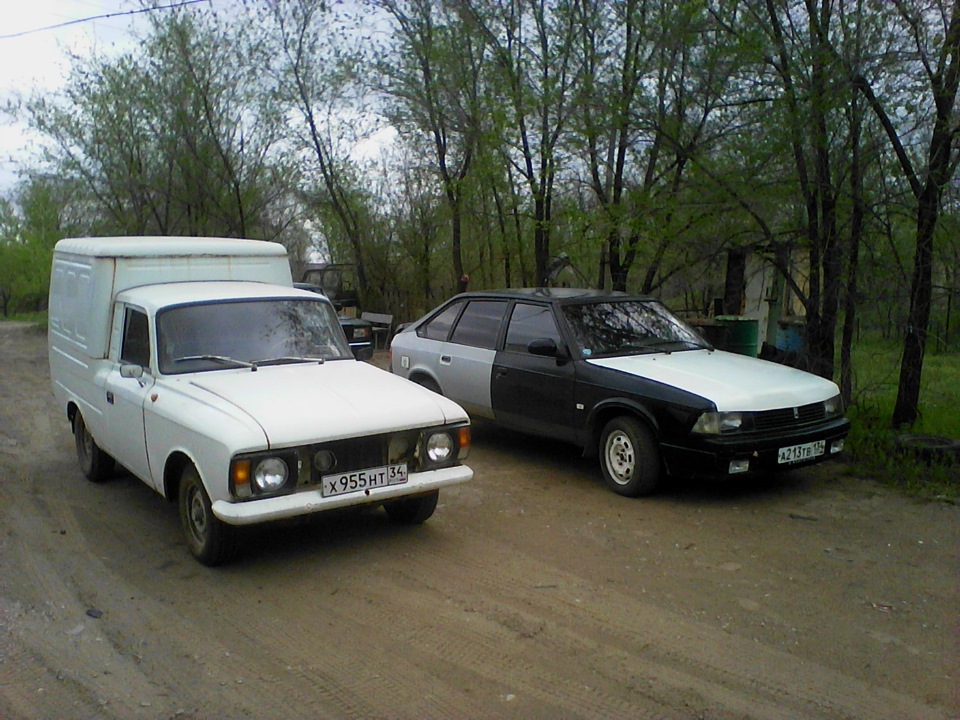 Встретил старичка) — Москвич 2141, 1,7 л, 1992 года | встреча | DRIVE2