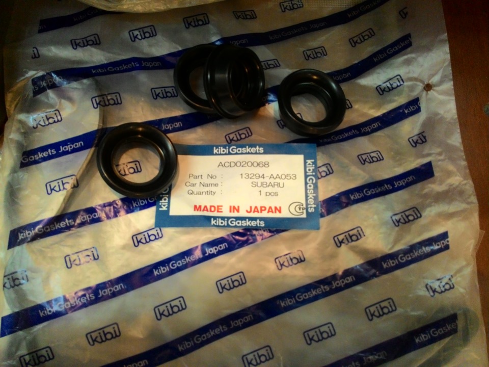 Дела ГБЦкрышечные. Прокладки и регулировка зазоров. — Subaru Forester ...