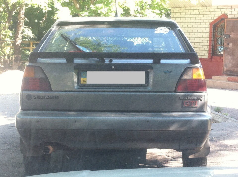 Rabbit GTi — Volkswagen Golf Mk2, 1,8 л, 1990 года | встреча | DRIVE2