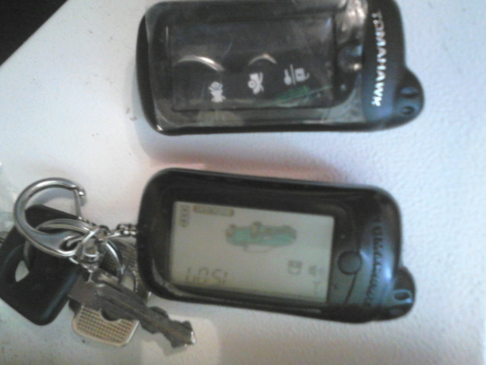 tomahawk z5 Новый корпус брелка и экран — Lada 2114, 1,6 л, 2011 года ...