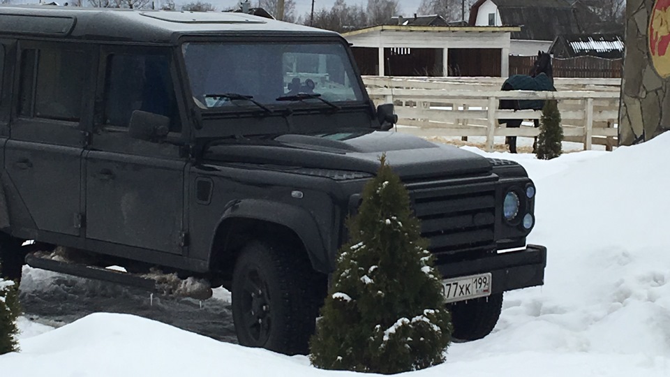Land Rover Defender 2.4 дизельный 2009 | 2.4turbo на DRIVE2