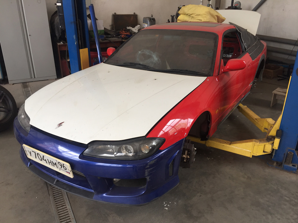 Кузовные болячки — Nissan Silvia (S15), 2 л, 1999 года | кузовной ремонт | DRIVE2