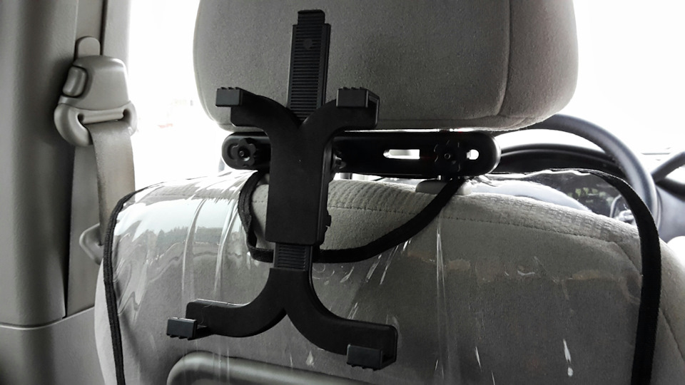Кронштейн для планшета в подголовник — Hyundai Trajet, 2 л, 2005 года ...