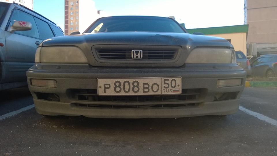 зима, но лед уже тронулся. — Honda Legend (KA7), 3,2 л, 1992 года ...