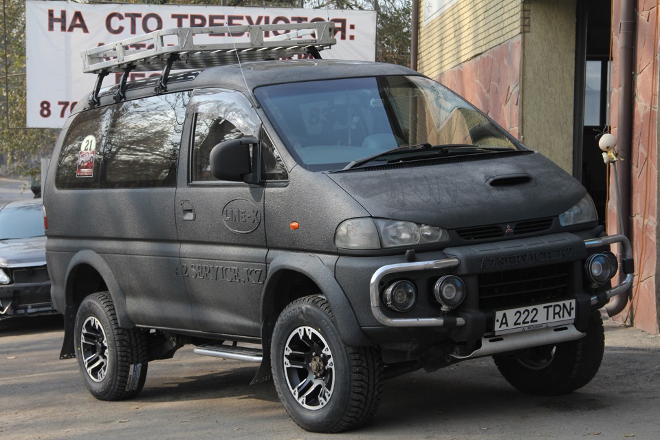 Выбор зимних тапочек… — Mitsubishi Delica (L400), 2,8 л, 1994 года | колёсные диски | DRIVE2