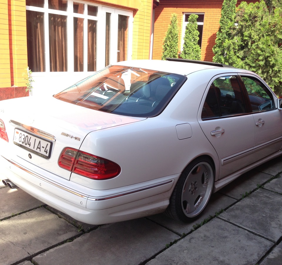 OZ Opera II R19 Разноширокие! Эксклюзив! — Mercedes-Benz E 55 AMG (W210 ...