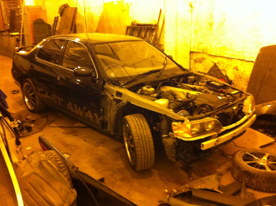 She is a live, a liiiive — Toyota Cresta (90), 2,4 л, 1993 года ...