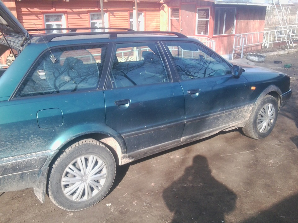 Переобулись — Audi 80 B4 1 9 л 1994 года своими руками Drive2