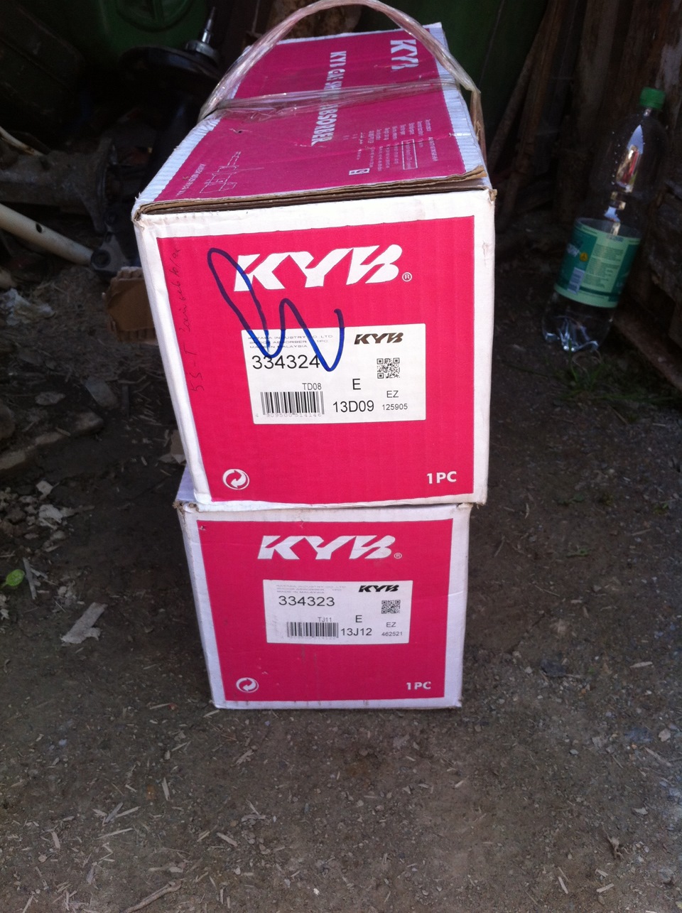 334323 Амортизатор передний правый. Серия Excel-G KYB | Запчасти на DRIVE2