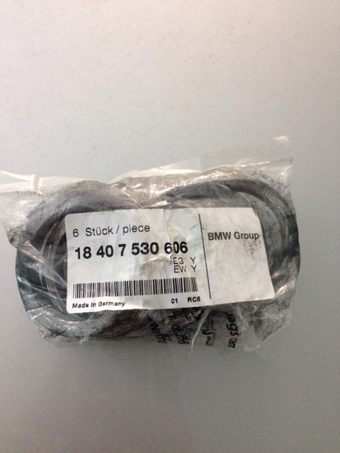 18407530606 Уплотнительное кольцо BMW | Запчасти на DRIVE2