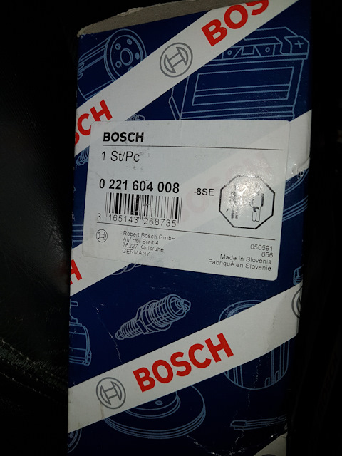 0221604008 Катушка зажигания BOSCH | Запчасти на DRIVE2