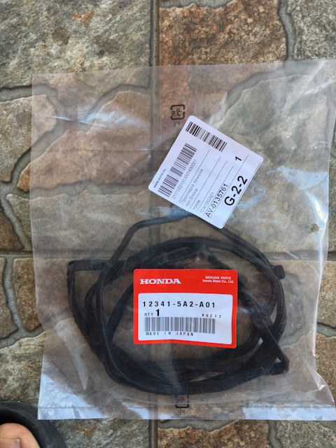 123415A2A01 Прокладка крышки головки блока Honda | Запчасти на DRIVE2