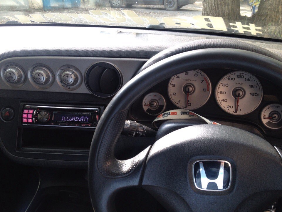 Голова, всему голова Alpine — Honda Integra (DC5), 2 л, 2002 года ...