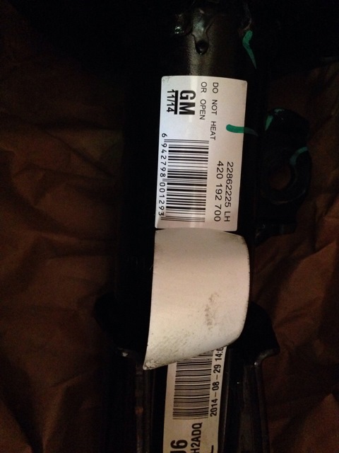 22862225 Амортизатор GM | Запчасти на DRIVE2