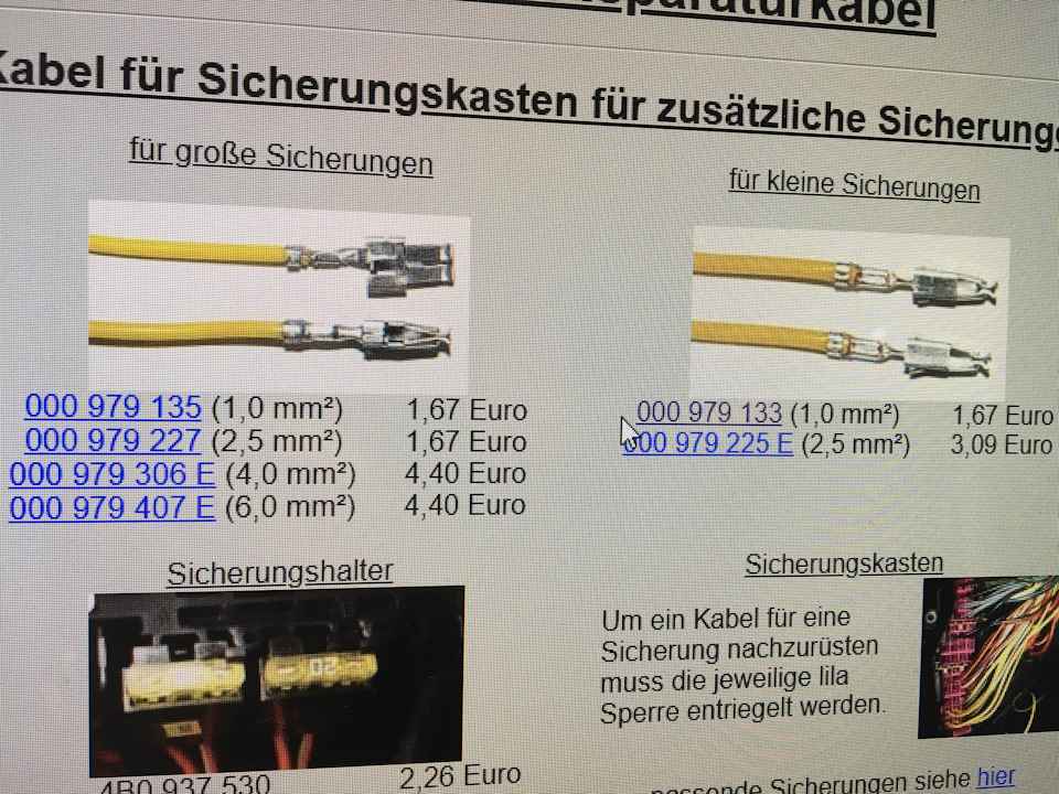 000979133 Провод с клеммой VAG | Запчасти на DRIVE2