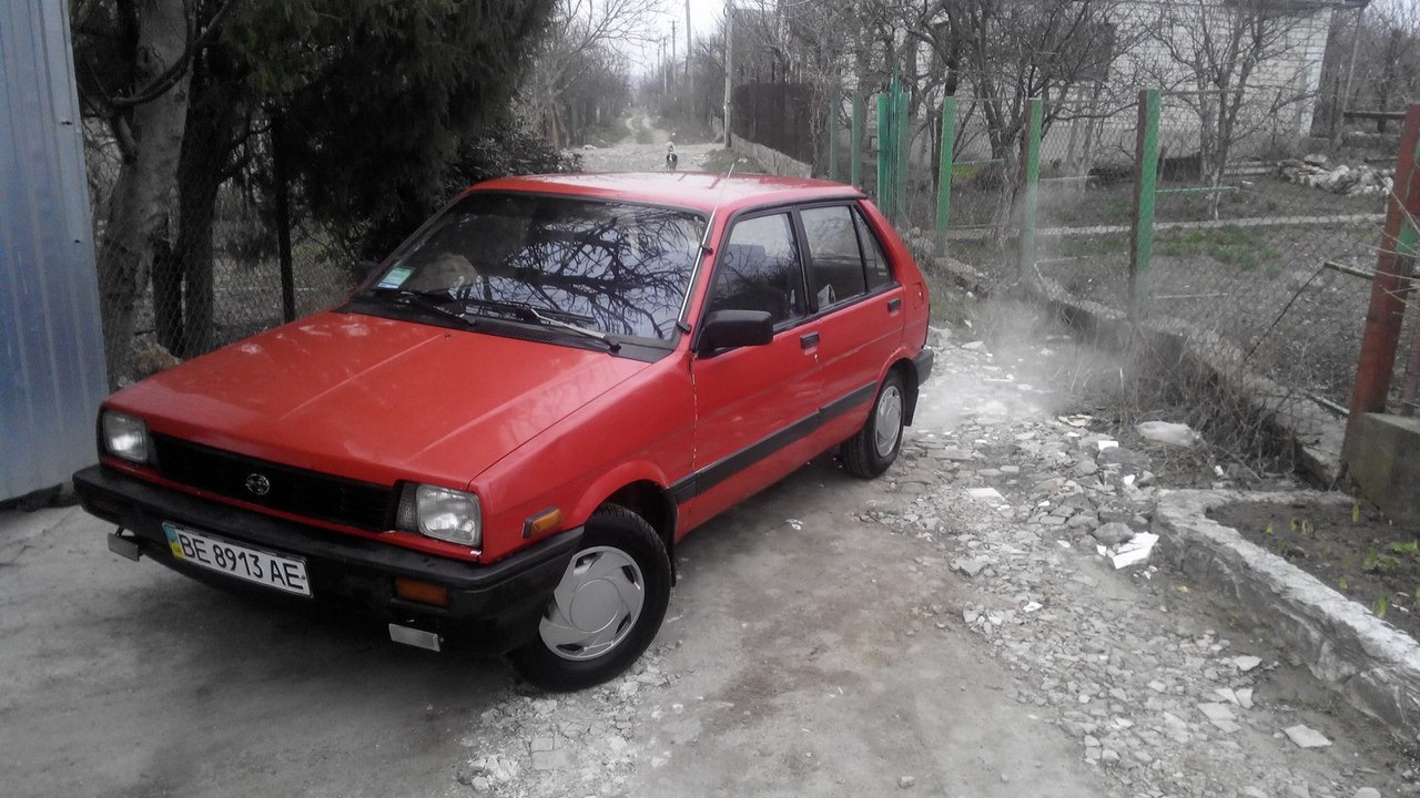 Subaru Justy (1G) 1.2 бензиновый 1986 | на DRIVE2