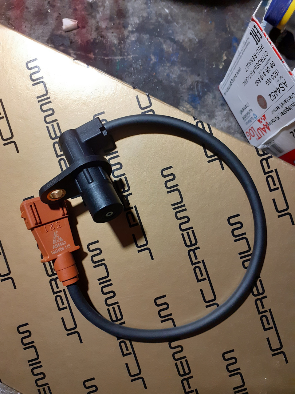 1920W9 Датчик положения коленвала Peugeot Citroen | Запчасти на DRIVE2