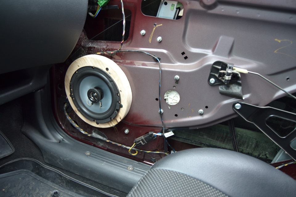 27. Установка временный фронт Kicx PD-652 — Lada Калина Хэтчбек (1G), 1,6 л, 2011 года ...