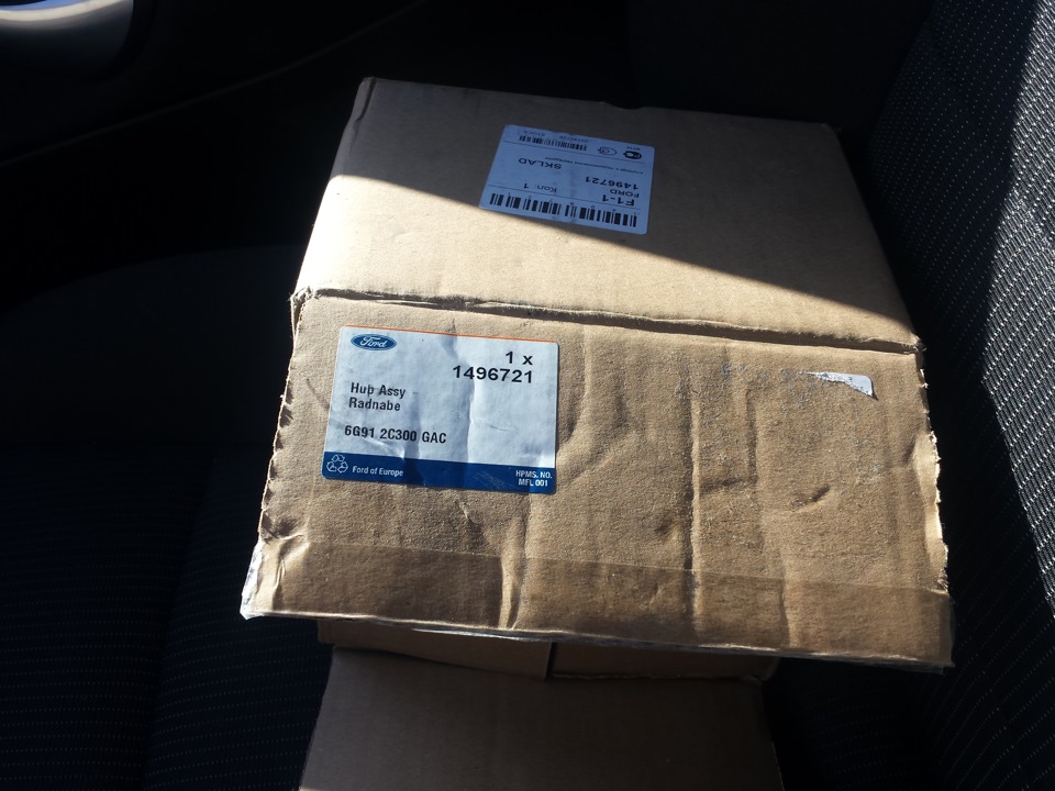 Замена ступичного подшипника — Ford Mondeo IV, 2 л, 2008 года | визит ...