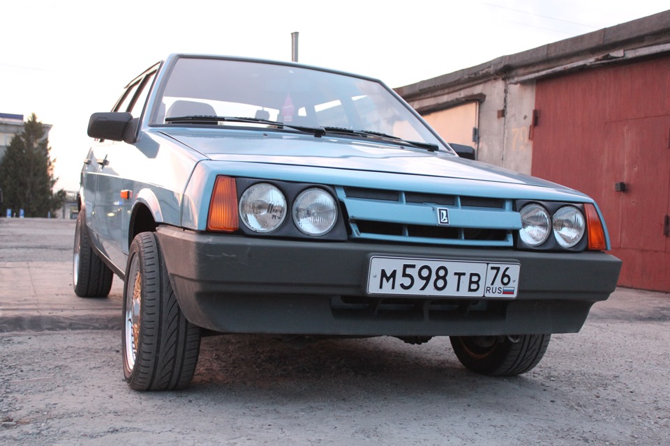 Новая внешность — Lada 2109, 1,3 л, 1989 года | фотография | DRIVE2