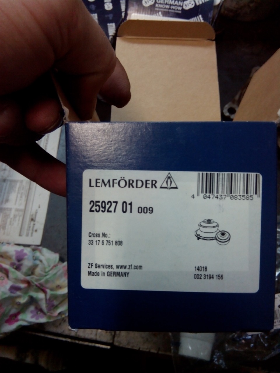 33176751808 Резиновая подушка Зд BMW | Запчасти на DRIVE2