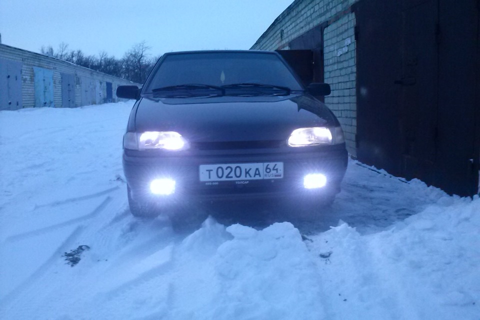 ПТФ+ДХО — Lada 2114, 1,5 л, 2005 года | электроника | DRIVE2