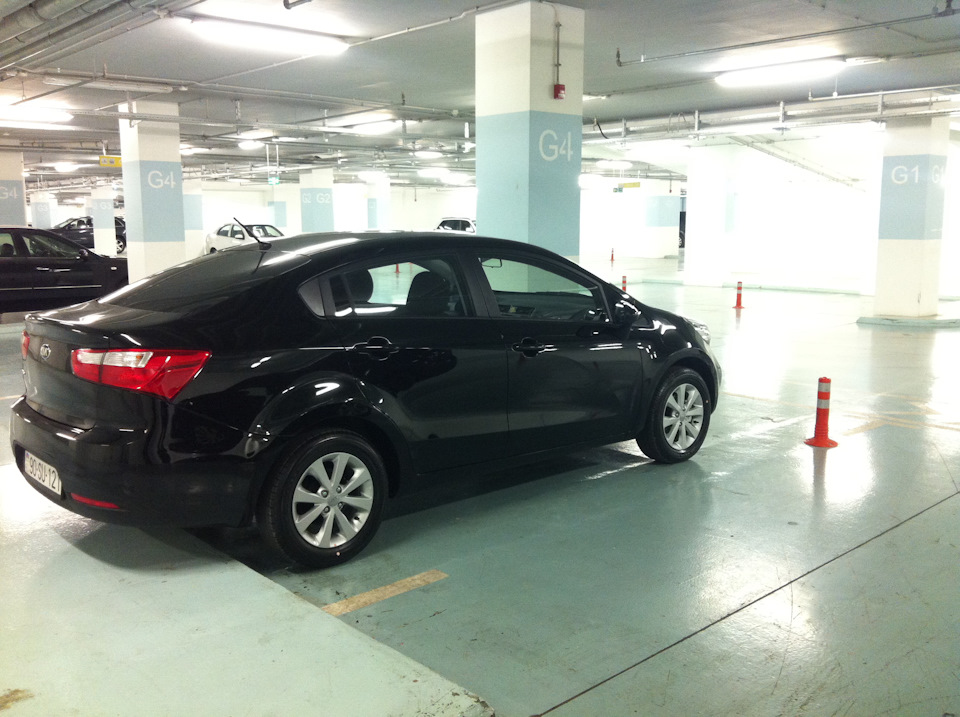 KİA RİO 3 2013 1.4AT — KIA Rio (3G), 1,4 л, 2013 года | фотография | DRIVE2